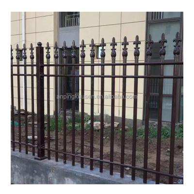 China 3m Black Aluminum Garden Fence with Hot Dipped Galvanized Powder Coated Protection for sale