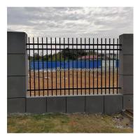 China 3m Black Aluminum Garden Fence with Hot Dipped Galvanized Powder Coated Protection for sale