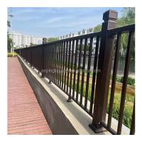 China 3m Black Aluminum Garden Fence with Hot Dipped Galvanized Powder Coated Protection for sale