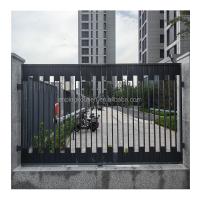 China Modern Garden Aluminum Fence with Vertical Tube Design and Hot Dipped Galvanized Finish for sale