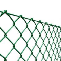 China Stainless Steel PVC Coated Panel for Easy Installation of Perforated Chain Link Fence for sale