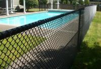 China Stainless Steel PVC Coated Panel for Easy Installation of Perforated Chain Link Fence for sale