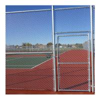 China Steel 4FT 5FT 6FT 8FT Farm and Field Galvanized Chain Link Fence for Industrial Sites for sale