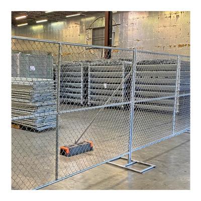China 6ftx10ft Heat Treated Galvanized Powder Coated Australia Standard Temporary Fence for sale