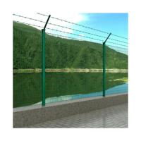 China 830mm-2530mm Height Heat Treated Galvanized Barbed Wire Fence Design for Distribution for sale