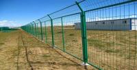 China PVC Coated Welded Estate Fence Rigid Fence 3D Curved Wire Mesh Fence with Steel Wire for sale