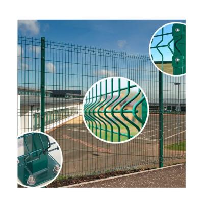 China Garden Fence/Mesh Wire Fencing Rectangle Shape and Pvc Coated Frame Finishing for sale