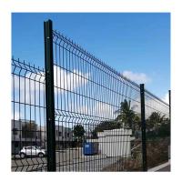 China Garden Fence/Mesh Wire Fencing Rectangle Shape and Pvc Coated Frame Finishing for sale
