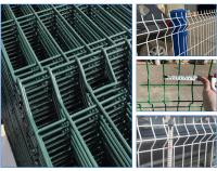 China PVC Coated and Hot-dipped Galvanized 3d Welded Wire Mesh Fence Panels with Reasonable for sale