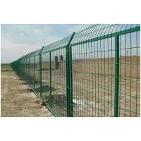 China Square or Rectangular Post Twin-Wire Fence with Galvanized and Powder Coated Finish for sale