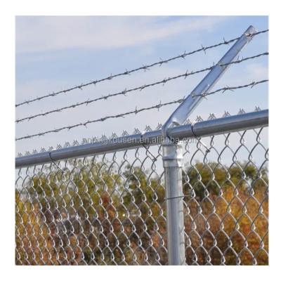 China Metal Type Steel Sport Fence Chain-Wire Galvanized Netting Roll Chain Link Wire Mesh for sale