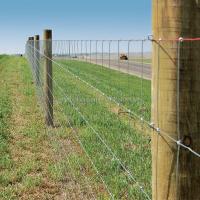 China Pressure Treated Wood Type Heat Treated Metal Farm Fence for Cattle Rail Field Fence for sale