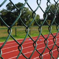 China 8 Feet Tall Galvanized Iron Wire Chain Link Tennis Fence Modern Stylish Security Fence for sale