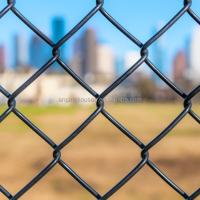 China Steel Fencing PVC Coated Black Chain Link Mesh for Heavy-Duty Security and Protection for sale