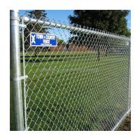 China 5 Foot Coverage Chain Link Fence Low Carbon Steel Wire Garden Fence with Coating for sale