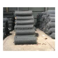 China 2.5mm Wire Diameter 6Ft 8Ft 15m Roll Cyclone Wire Diamond Mesh Farm Chain Link Fence for sale