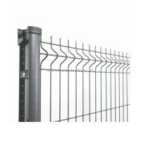 China Steel Metal Garden Fence PVC Coated Green 3D V Triangle Bending Curved Welded Wire Mesh for sale