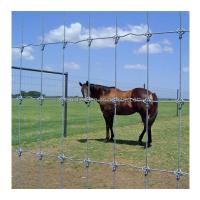 China Galvanized Metal Frame Horse Style Pasture Fixed Knot Animal Pasture Horse Ranch Fencing for sale