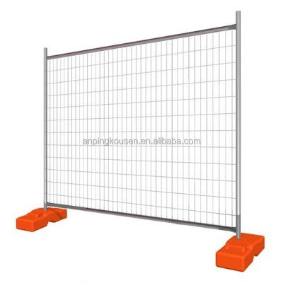 China Roadway Safety and Heat Treated 8ft Canada Retractable Construction Temporary Fencing for sale