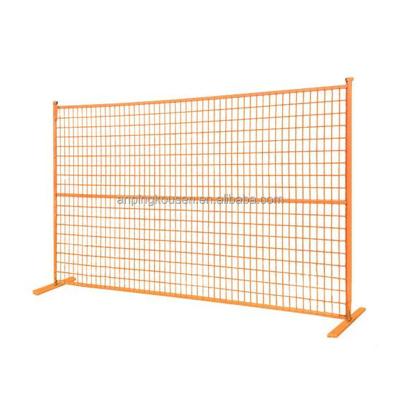 China Temporary Construction Fence with Hot Dip Galvanized Coating and Fence Post Caps for sale