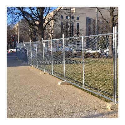 China Hot Dipped Galvanized Australia Temporary Fence with 100mm x 300mm Infill Mesh Opening for sale