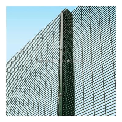 China Customized Galvanized Security Fence System Commercial Metal Anti Climb Iron 358 Fence Panel for sale