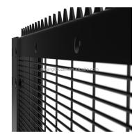 China High Security Clear View Fencing Sustainable 358 Anti Climb Fence with Galvanized Wire for sale