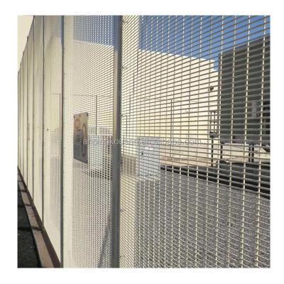 China Sustainable Metal Barbed Wire Mesh Anti Climb 358 Security Beta Fence for Railway Station for sale