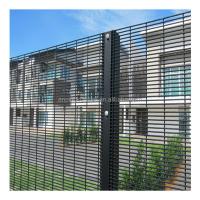 China Sustainable Metal Barbed Wire Mesh Anti Climb 358 Security Beta Fence for Railway Station for sale