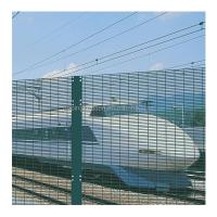 China High Security Anti-Climb 358 Welding Fence with Powder Coated Clear Vu Panel 1.8*2.5m for sale