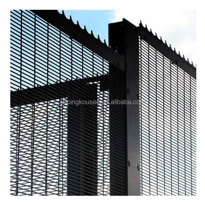 China High Security 358 Anti Climb Fence Panels with Heat Treated Pressure Treated Wood Type for sale