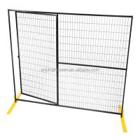 China Metal Type Steel Canada Market 6' x10'ft Construction Site Galvanized Temporary Fence for sale