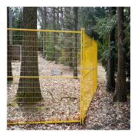 China Metal Type Steel Canada Market 6' x10'ft Construction Site Galvanized Temporary Fence for sale