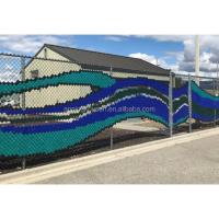 China ECO FRIENDLY Perimeter Fence with Modern Stylish Chain Link Fence Covering 5 Foot for sale