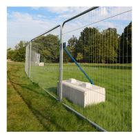China 6x12 Galvanized Chain Link Temporary Fence Panels for America Garden Fence Steel for sale