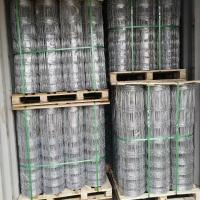 China Galvanized Fixed Knot Fence for Cattle/Sheep/Deer Farming Easy to Install and Maintain for sale