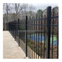 China Galvanized Tube Welding Security Fence Panels for Metal Garden Fencing Steel Material for sale