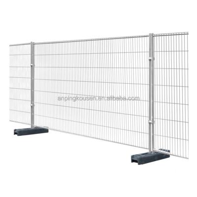 China Low Carbon Steel Mobile Security Fencing for Construction Site 6x12 Temporary Fence for sale
