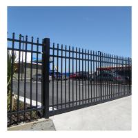 China Privacy Garden Fence Aluminum Metal Picket Ornamental Steel Fence Panel with Materials for sale