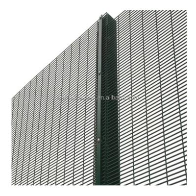 China Garden Fence Pvc Coated Frame Finishing for 358 Clear View Anti Climb Security Fence for sale