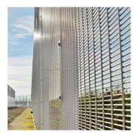 China Anti Climb High Security Fencing with Powder Coated 358 Wire Mesh and Clear View for sale