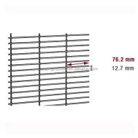 China Heat Treated 358 Anti Climb High Security Wire Mesh Fence with Low Carbon Steel Wire for sale