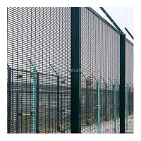 China High 358 Anti Climb Fence Open size 25*25mm ECO FRIENDLY 358 Anti-climbing Prison Fences for sale