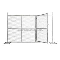 China Customizable Waterproof Temporary Construction Fence Panels Size H X L 6feet x 10feet for sale