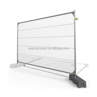 China Activity Crowd Control Pedestrian Barrier Steel Safety Fence 2.0mm Outer Middle Frame for sale