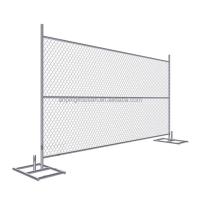 China Sport Fence Hot Dipped Galvanized 16 Gauge Tube 3m Australia Temporary Fence Panel for sale