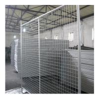 China Orange Infill Mesh Opening 100mm X 300mm Security Temporary Fence Panels for sale