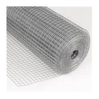 China 0.4-2.5m Width 1/4 Inch Hot Dipped Galvanized Welded Wire Mesh with 2-5mm Wire Gauge for sale