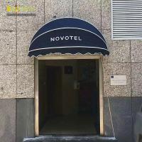 China Sunshade Outdoor French Style Awnings 3M Aluminium Retractable Sun Shade for sale