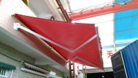 China Aluminium high quality commercial semi cassette awning for sale